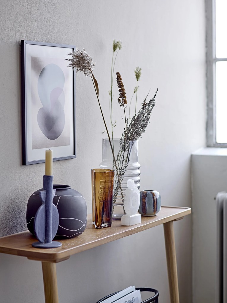 BLOOMINGVILLE Terakotová váza NIZA černá 82049588AA