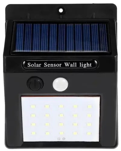 Zaparkorun Solární LED světlo s detekcí pohybu - 30 LED