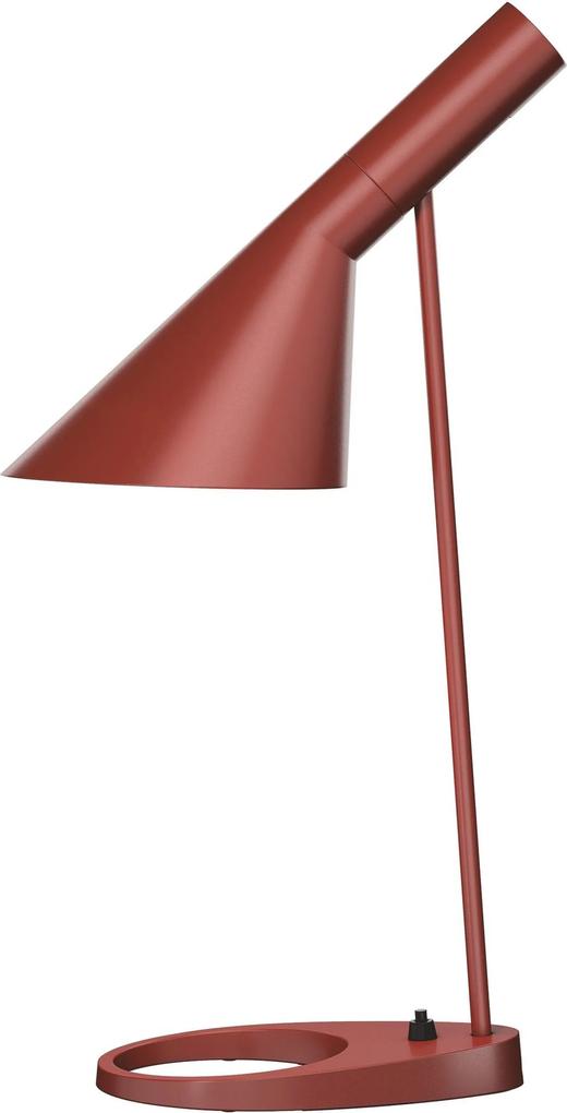 Stolní lampa AJ Mini rezavě červená