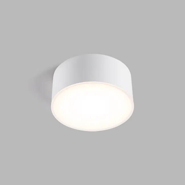 LED2 BUTTON II, stropní/nástěnné LED svítidlo, Ø 15 cm, 3000K/4000K, bílé Typ svítidla: Stmívatelné DALI/PUSH