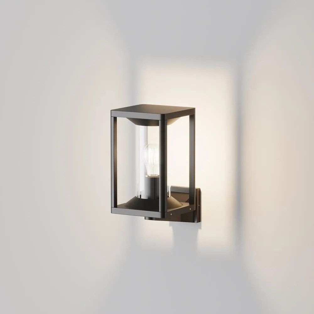M O452WL-01GF Nástěnné svítidlo Cell E27 15W černý hliník IP65  - MAYTONI