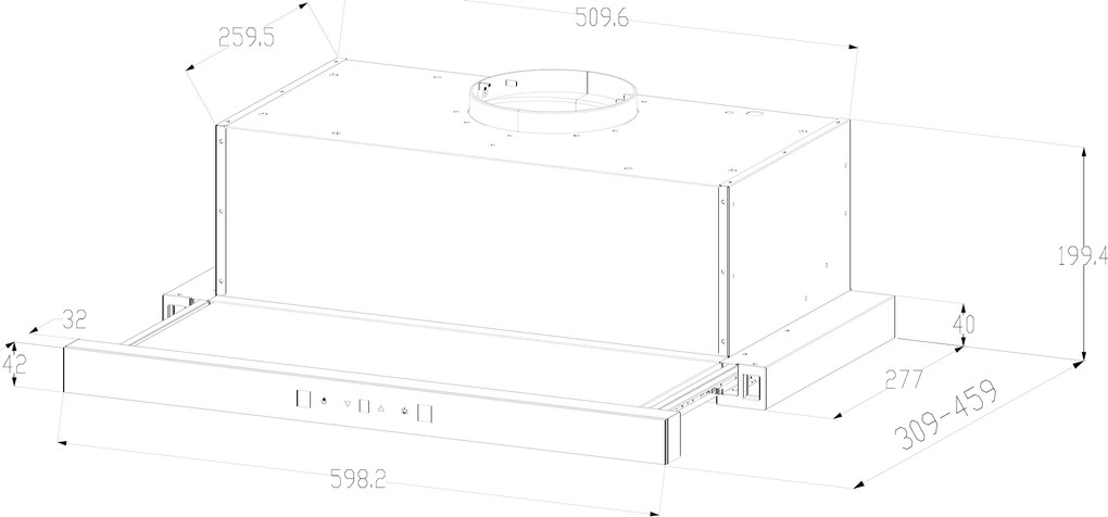 Kluge Odsavač par Kluge KLT6100BLG