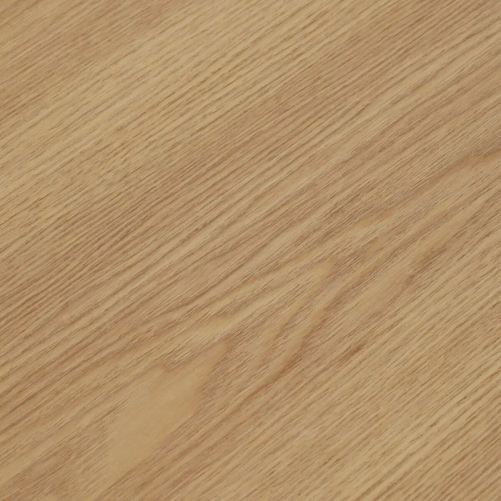 Oválný jídelní stůl, dýha, dub HT-L3523 OAK (160 x 90) cm