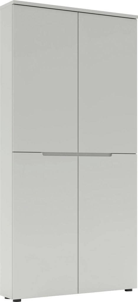 XXXLutz SKŘÍŇ NA ODĚV, šedá, 97/200/22 cm Xora - Šatní skříně - 002737049103