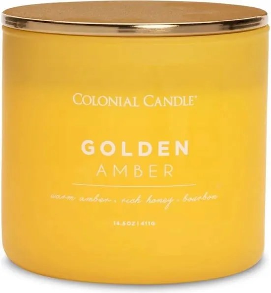 Vonná svíčka Pop Of Color Golden Amber 411 g