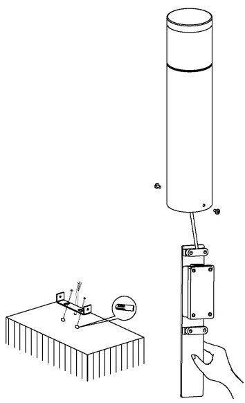 Eglo 94278 - LED venkovní osvětlení BASALGO 1 1xLED/3,7W/230V IP44