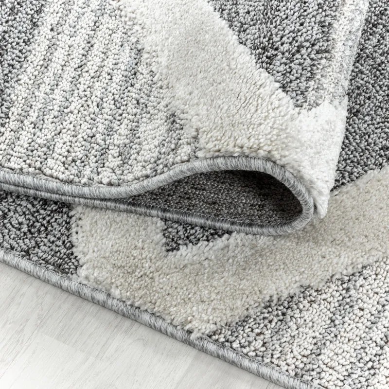 Ayyildiz, Kusový koberec Pisa 4709 Grey, 60x110, šedá, ložnice