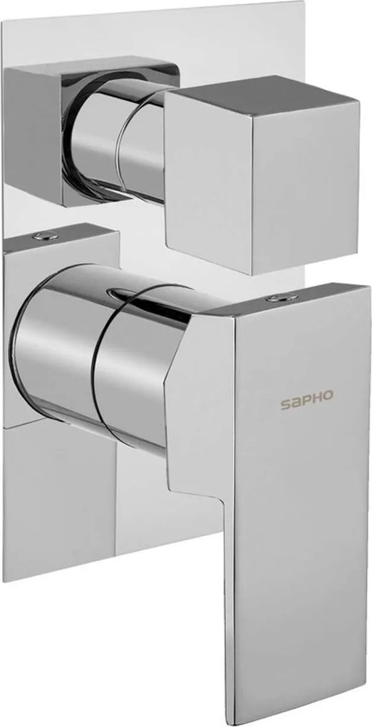 Sapho Spectre - Sprchová baterie pod omítku, pro 3 spotřebiče, chrom 1102-77