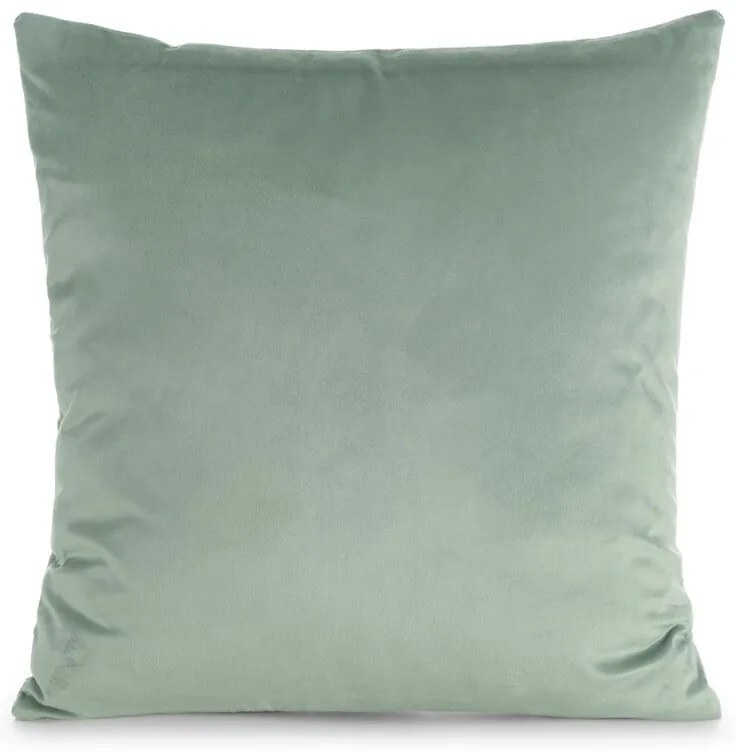 Dekorační povlak na polštář 45x45 Gaja 1 mint dark velvet Eurofirany
