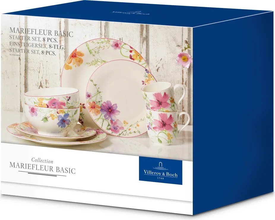 Villeroy&Boch Villeroy & Boch Mariefleur Basic startovací sada, 8 ks