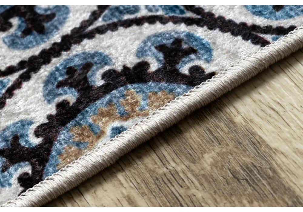 Kusový koberec Aruno hnědomodrý 200x290cm