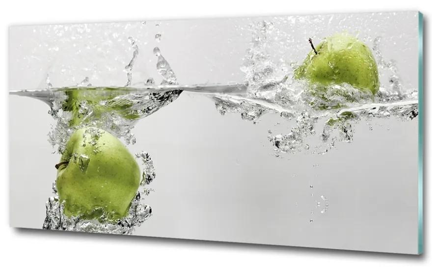 Wallmuralia Fotoobraz na skle Jablko pod vodou 100x50