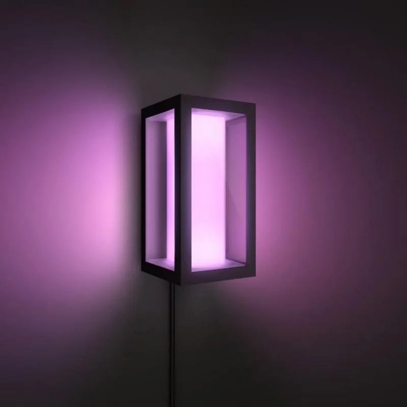 PH 17459/30/P7 HUE Impress VENKOVNÍ NÁSTĚNNÉ SVÍTIDLO RGBW 16W 1200lm 2000-6500K IP44, černá - PHILIPS HUE (915005842101)
