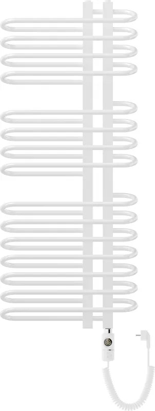 Mexen Ops, elektrické topné těleso 1300x550 mm + topná tyč 900 W, bílá, W122-1300-550-2900-20
