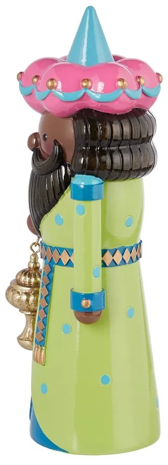 X-MAS Soška krále Baltazar 20 cm - zelená