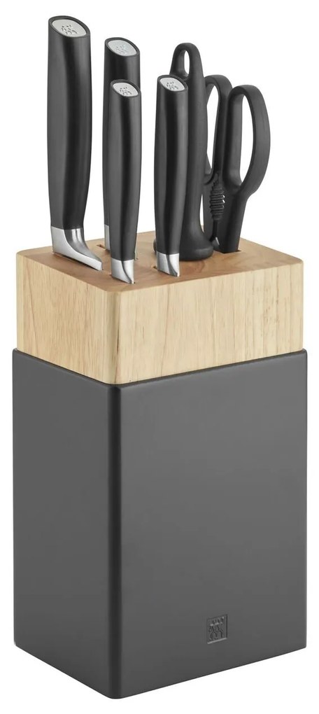 Zwilling All Star blok s noži 7 ks, černý, 33780-300