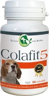DACOM Pharma s.r.o. Colafit 5 na klouby pro psy barevné 50tbl