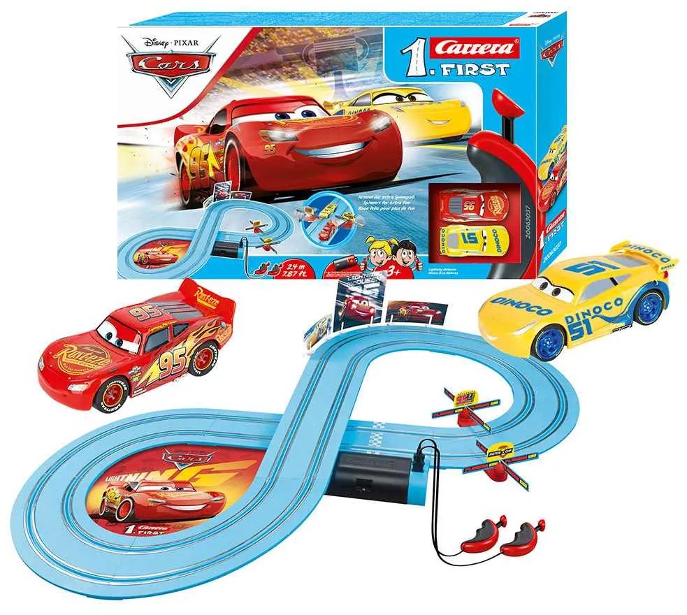 Autodráha Carrera FIRST Cars - Race of Friends 2,4m Multicolor