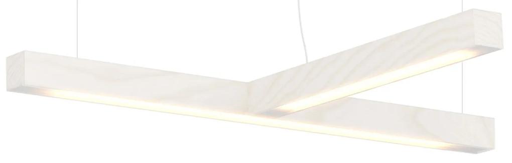 Závěsné světlo LED40 tvar T, více variant - TUNTO Model: přírodní ořech
