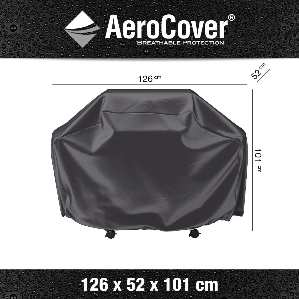Obal na plynový gril S 126x52xH101 cm Aerocover