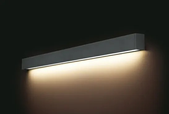 LED nástěnné svítidlo Nowodvorski 9616 STRAIGHT WALL LED GRAPHITE L
