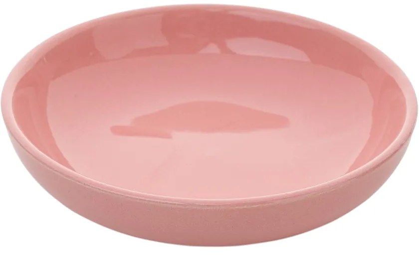Sada 6 keramických misek Lunis 13 cm, růžová
