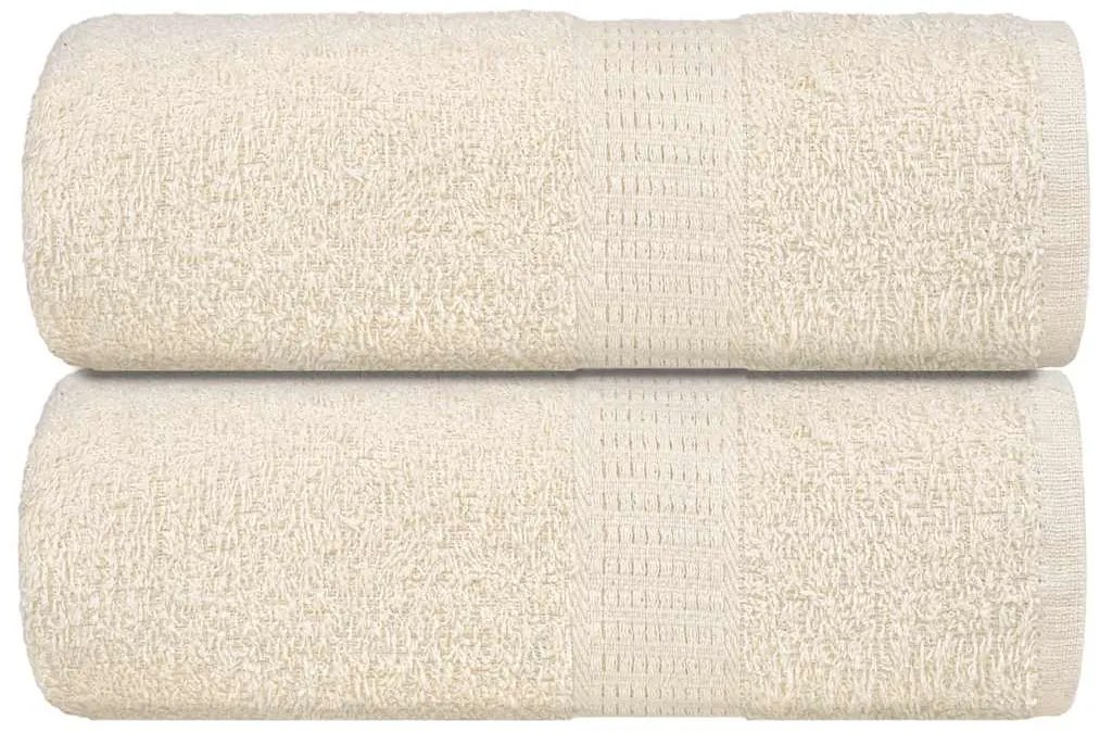 Ručníky FROGN 2 ks krémové 30x30 cm 360 g/m² 136992