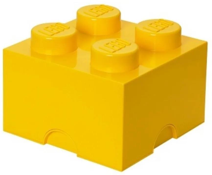OnaDnes -20% Lego® Žlutý úložný box LEGO® Smart 25 x 25 cm