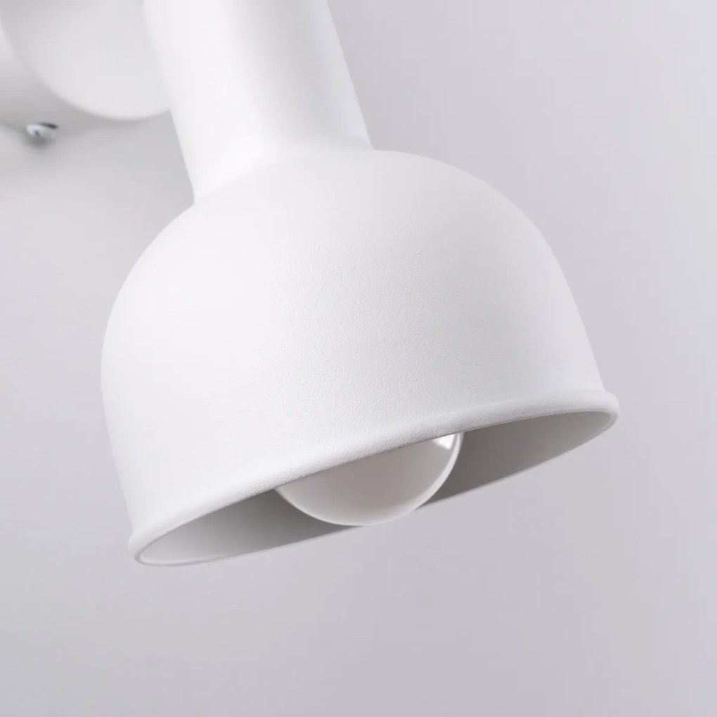 Sollux Lighting Nástěnné svítidlo ELBA bílé