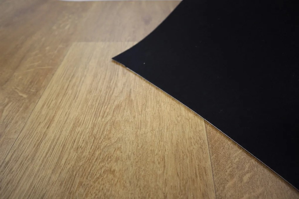 Beauflor, PVC podlaha - lino Blacktex Texas Oak 136L - dub, na míru, šíře 3m,4m, hnědá, filc, chodba / předsíň