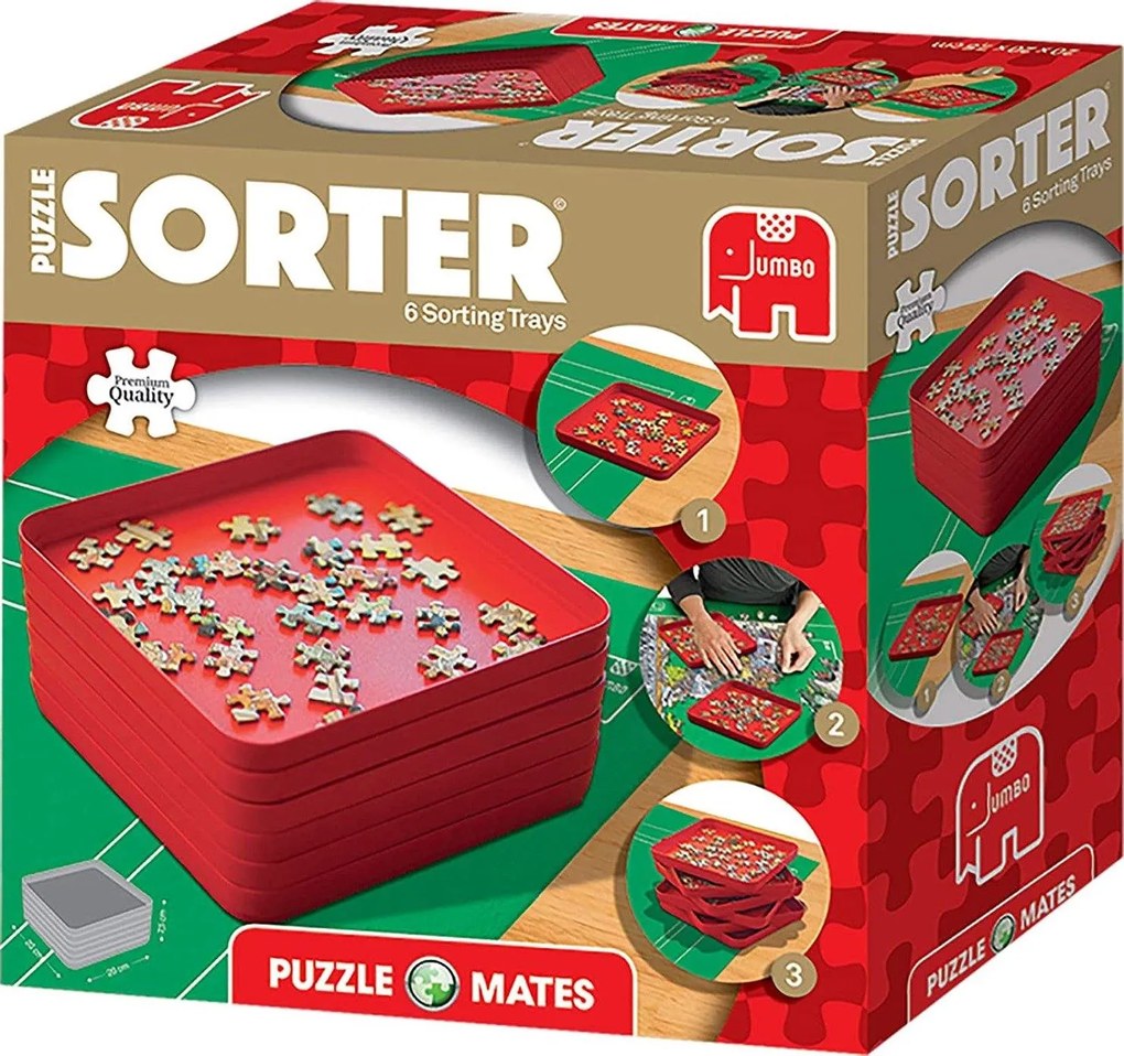 Příslušenství k puzzle jumbo třídiče na puzzle puzzle mates