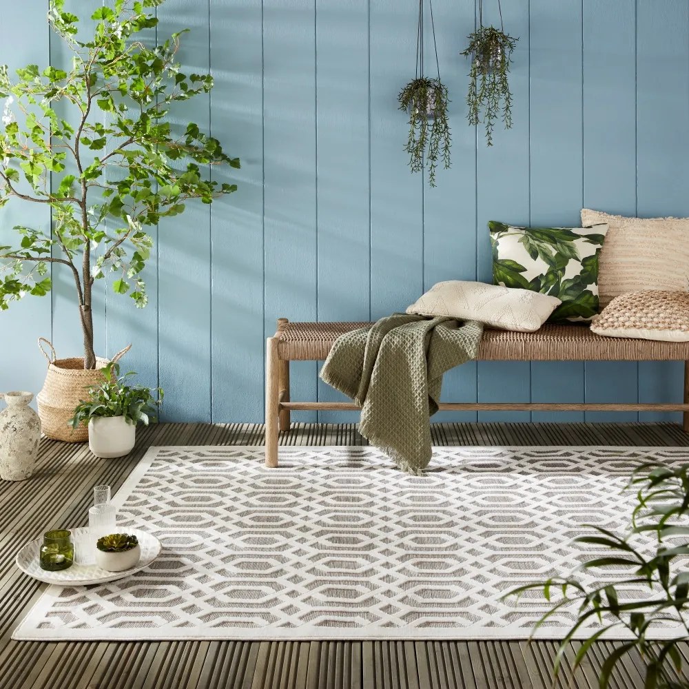 Flair Rugs koberce Kusový koberec Piatto Mataro Natural – na ven i na doma Rozměry koberců: 200x290