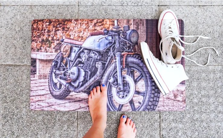 Ervi rohožka - Bike, 45x75 cm