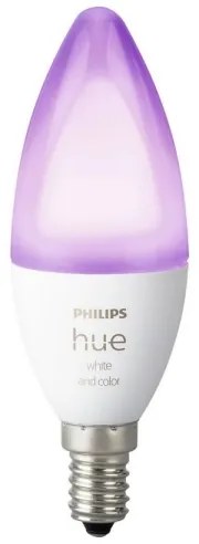 LED Stmívatelná žárovka Philips Hue WHITE AND COLOR E14/5,3W/230V 2200K - 6500K
