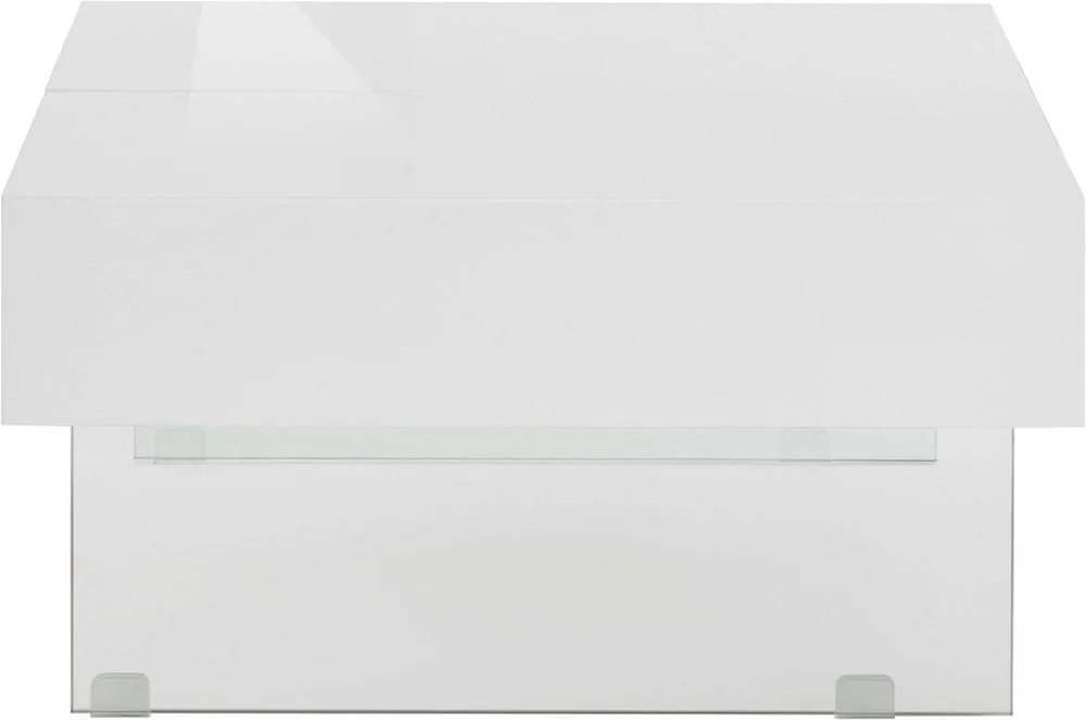 Danish style Konferenční stolek Puna, 75 cm, bílá