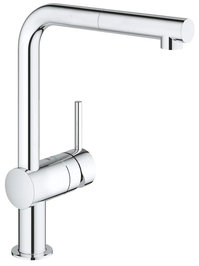 Grohe Minta - Páková dřezová baterie, pro otevřené ohřívače vody, chrom 31397000