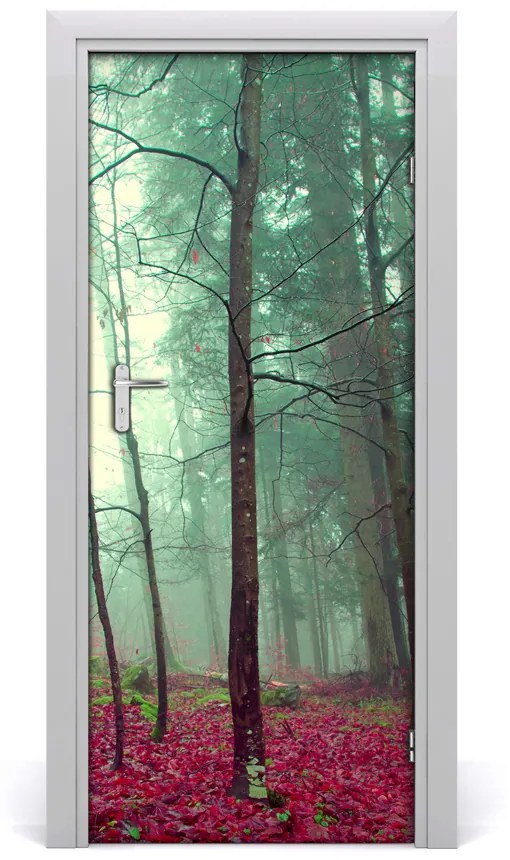 Fototapeta na dveře les podzim 75x205 cm