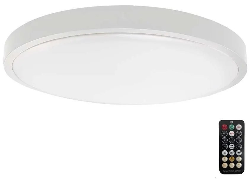 V-Tac LED Koupelnové stropní svítidlo se senzorem LED/18W/230V 4000K IP44 bílá VT1651