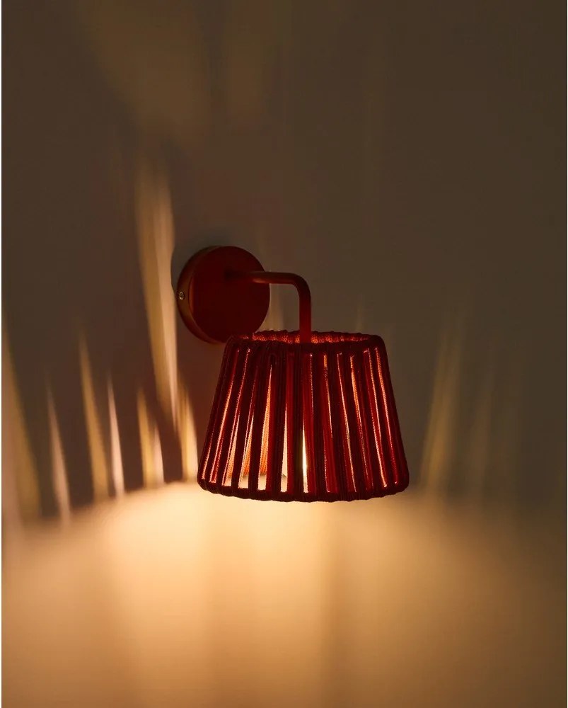 LED nástěnné solární venkovní svítidlo (výška 23 cm) Aldet – Kave Home