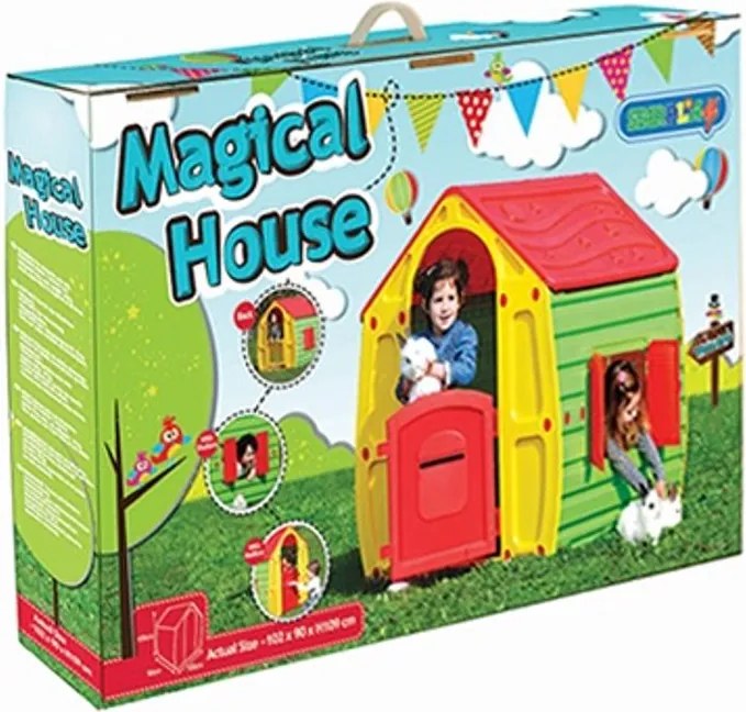 Dětský zahradní domeček STARPLAST Magical House RED