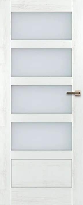 Interiérové dveře vasco doors BRAGA model 5 Průchozí rozměr: 70 x 197 cm, Orientace dveří: Levé dveře, Dekor: Buk jasmínový