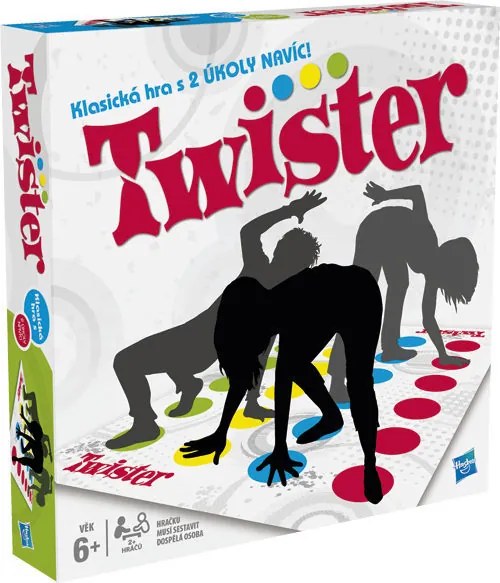 HASBRO Hra Twister 2 Úkoly navíc CZ *SPOLEČENSKÉ HRY* 1475958
