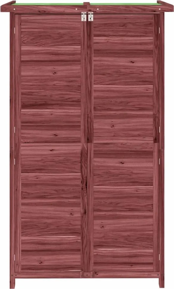 Zahradní přístřešek na nářadí moka 83x57x140 cm masiv borovice 172242