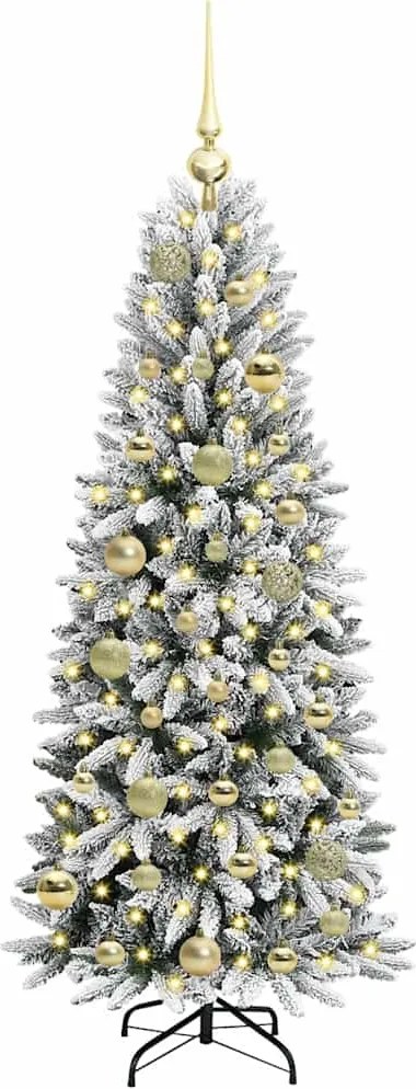Umělý vánoční stromeček Bílá 120 cm PVC, plast, ocel a PE 3396025