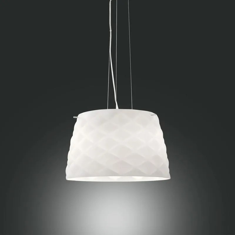 Fabas luce 3322-45-178 Soft, závěsné svítidlo ze skla, 3x40W E27, prům. 41cm