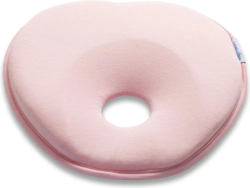 Korekční kojenecký polštářek New Baby BASIC Pink