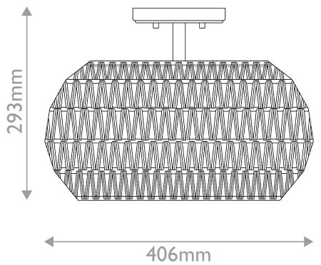Quoizel QZ-CASABLANCA-3SF-PBZ - Stropní svítidlo CASABLANCA 3xE27/60W/230V