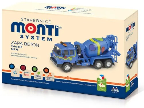 Seca Monti System MS 78 Tatra 815 Zapa beton 1:48