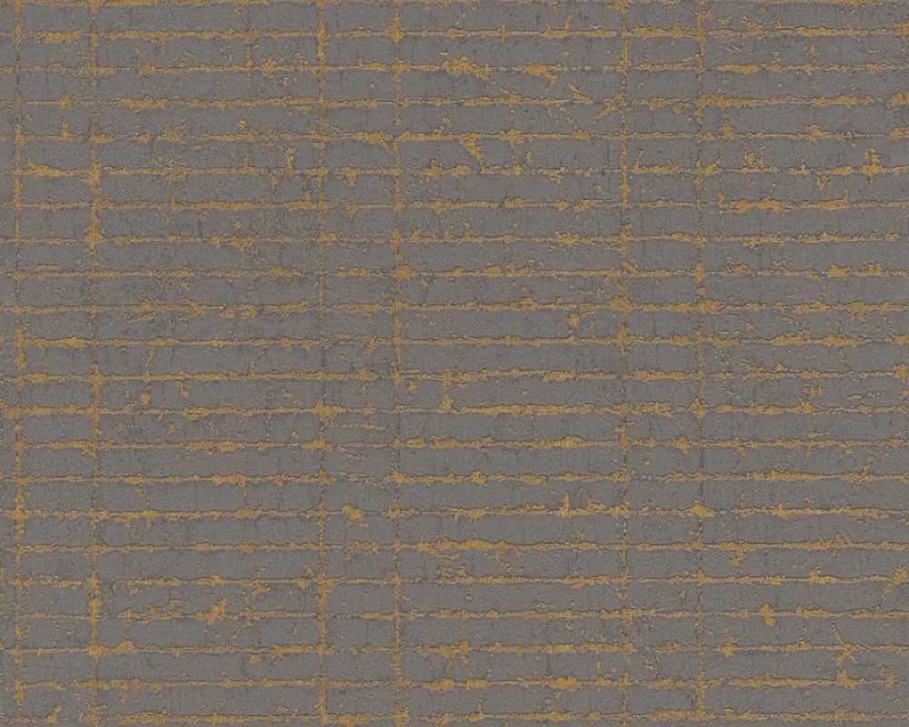 Vliesová tapeta 36395-2 grafická černá, metalická / Vliesové tapety na zeď 363952 California (0,53 x 10,05 m) A.S.Création