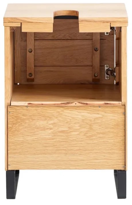 furniture-nabytek.cz - Masivní koupelnový set Sidora z divokého dubu, olejovaný, přírodní barva